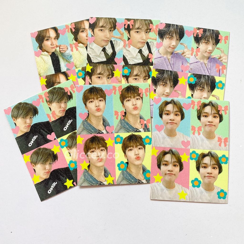 Jual id photo dan stiker nct dream y2k unyu || stiker kpoo nct dream ...