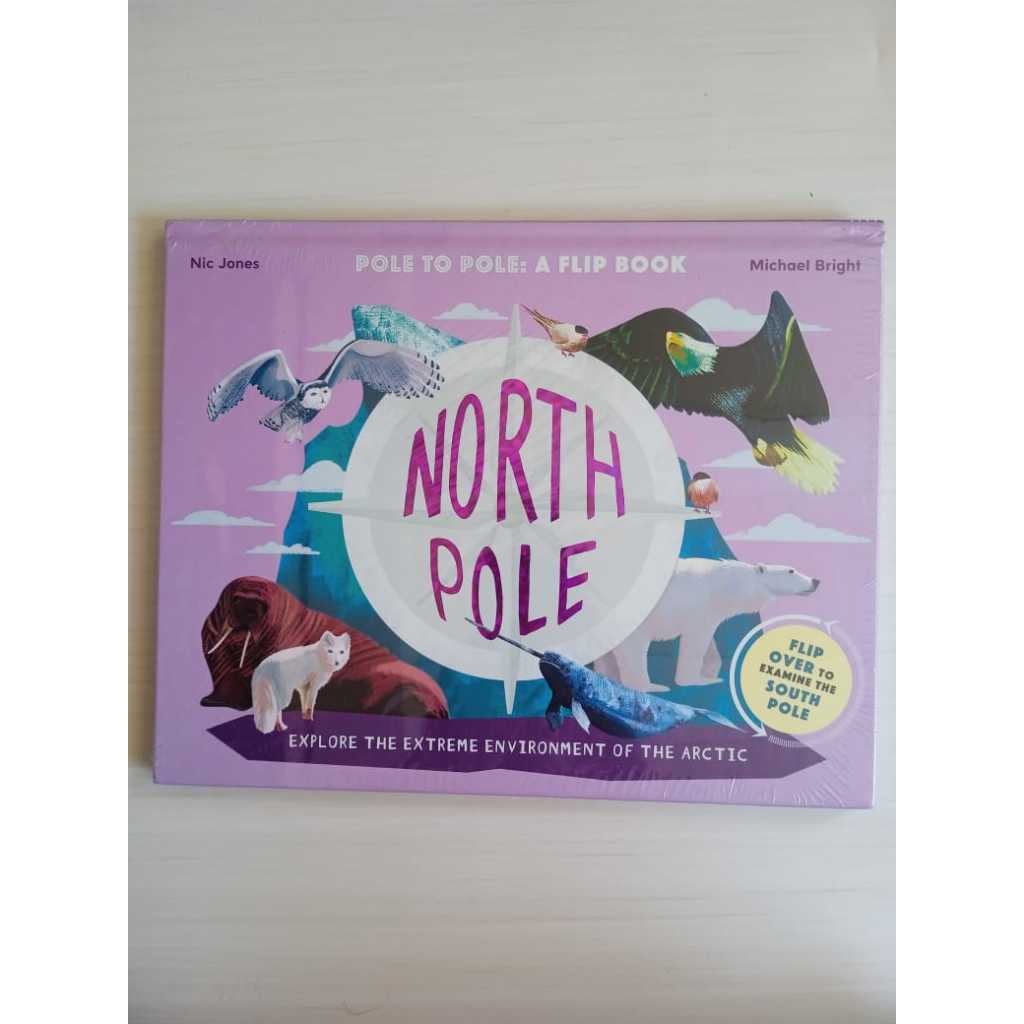 Jual North Pole / South Pole: Pole to Pole: a Flip Book - Explore the ...