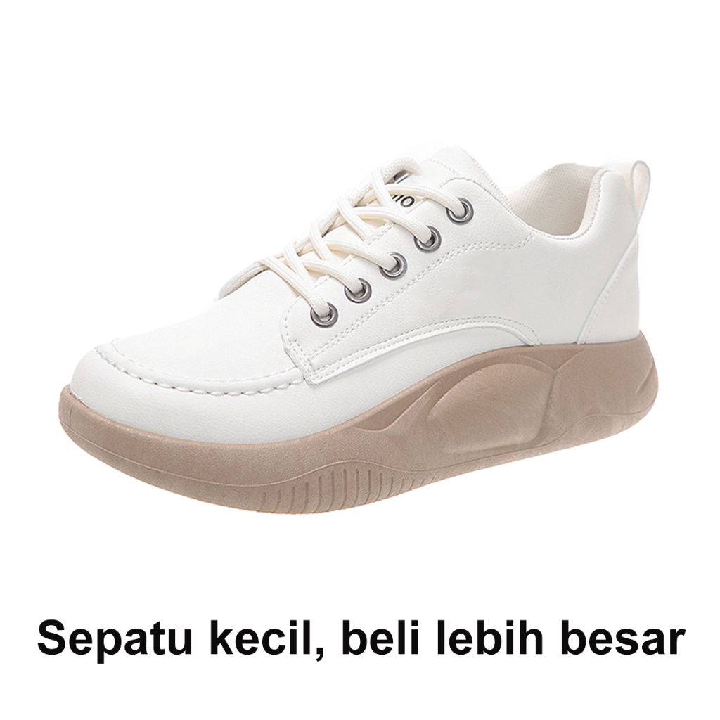 Jual Sepatu Korea Wanita Sneakers Fashion Putih Casual Perempuan Sport ...