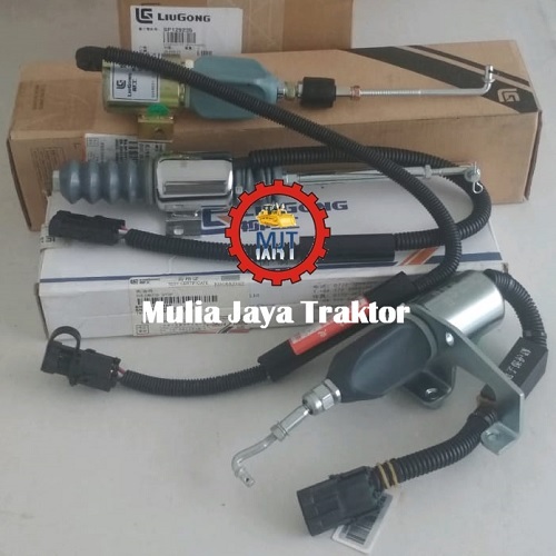 Jual Solenoid Engine Stop-Solenoid Fuel ShutOff Valve Wheel Loader ...
