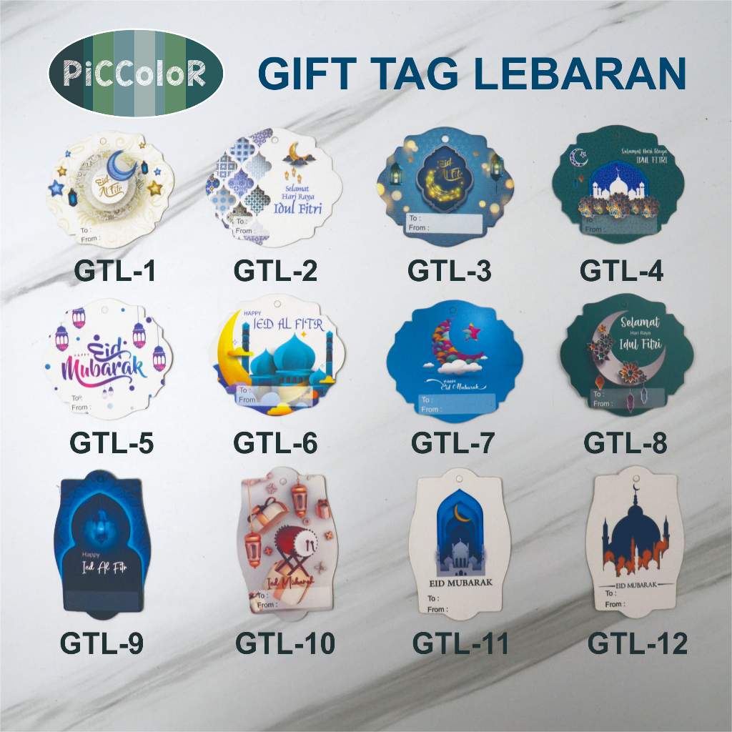 Jual GIFT TAG LEBARAN / HANG TAG IDUL FITRI | Shopee Indonesia