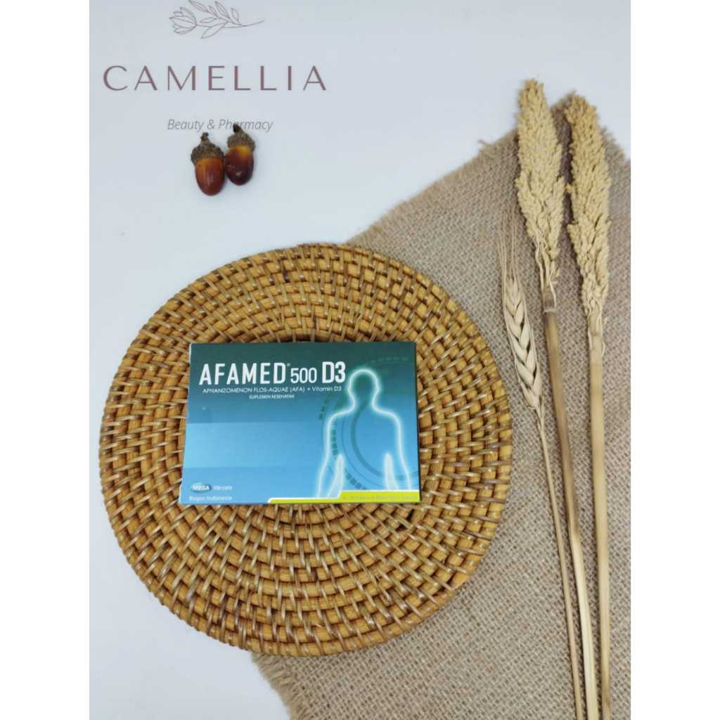 Jual Afamed 500 D3 Isi 30 Kapsul - Suplemen Daya Tahan Tubuh | Shopee ...