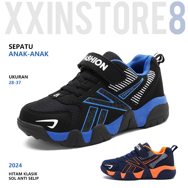 Jual 【ready stock】Sepatu Sneakers Anak laki laki Casual Bahan Mesh ...