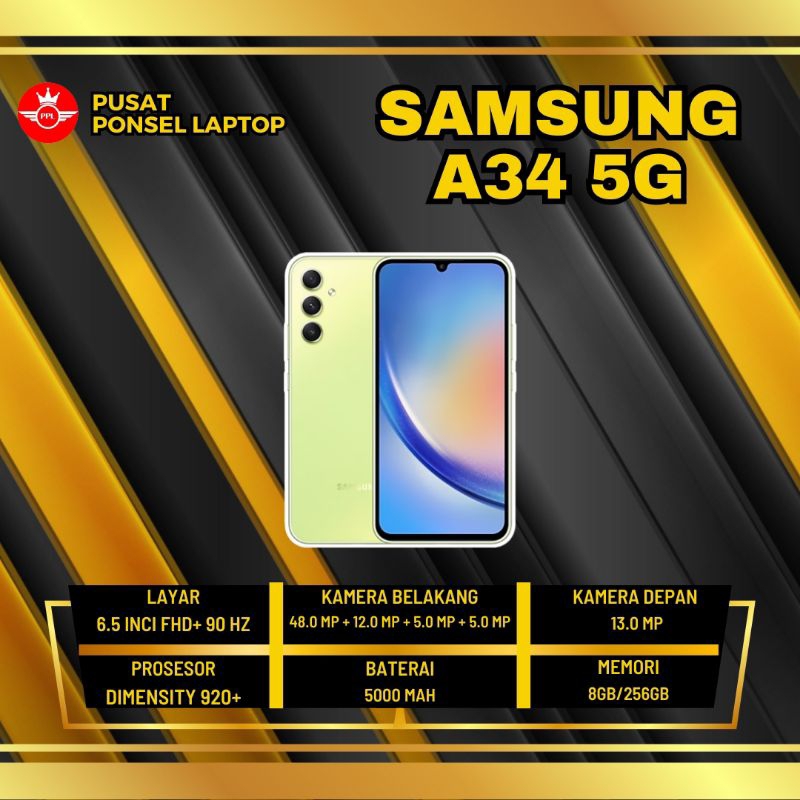 Jual HANDPHONE SAMSUNG A34 5G 8/128 & 8/256 | Shopee Indonesia