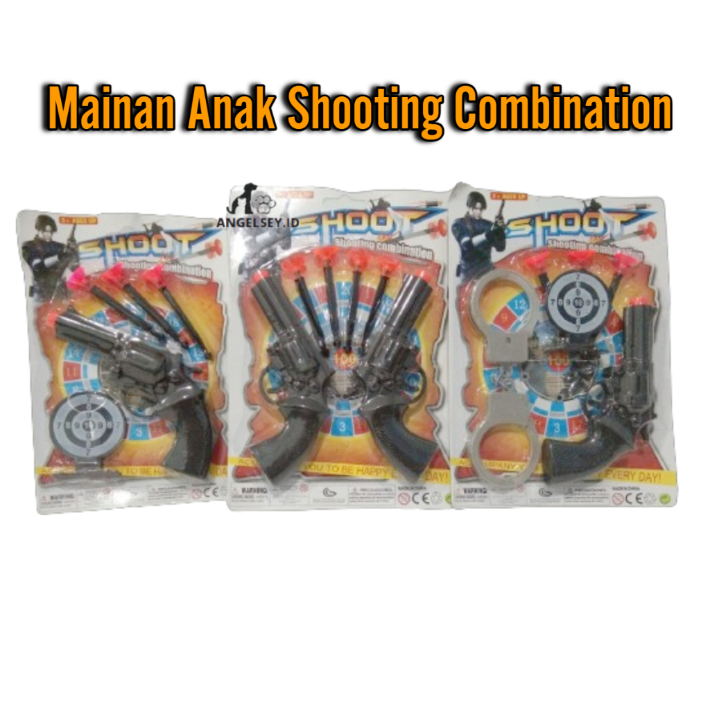 Jual Mainan Seru Pistol Mainan Anak/ Mainan Keluarga / Mainan Shooting ...