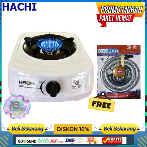 Jual PAKET KOMPOR GAS 1 TUNGKU / KOMPOR GAS SNI 1 TUNGKU MERK HACHI ... Jual PAKET KOMPOR GAS 1 TUNGKU / KOMPOR GAS SNI 1 TUNGKU MERK HACHI ...