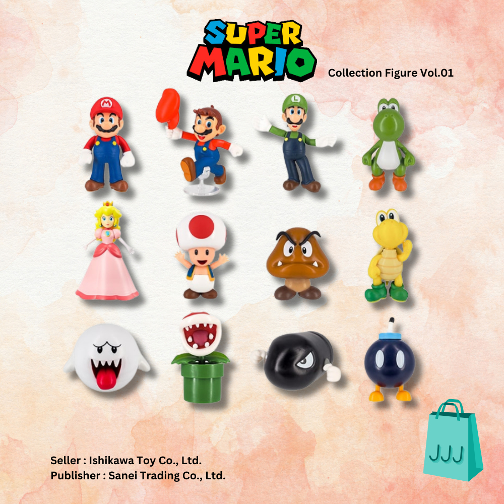 Jual Super Mario Figure Collection Figures Vol. 1 / Nintendo Licensed ...