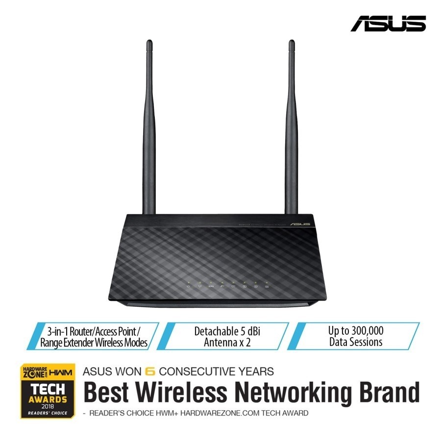 Jual ASUS RT-N12+ N300 WiFi Router / Repeater / Access Point | Shopee ...