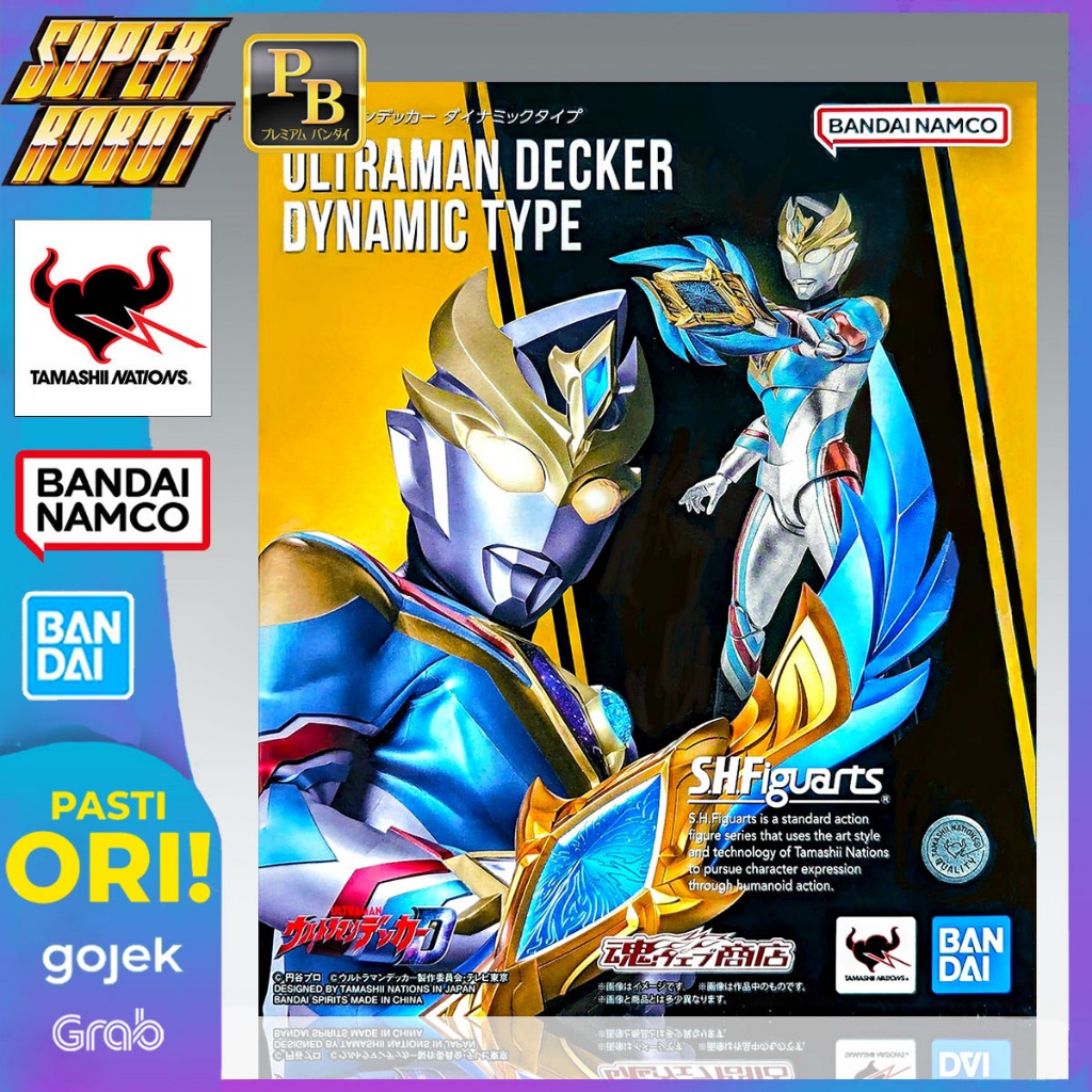Jual BANDAI SHF Ultraman Decker Dynamic Type - SHFiguarts P-BANDAI ...
