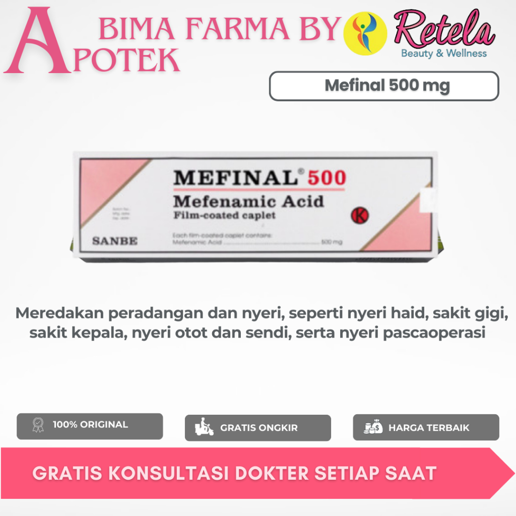 Jual Mefinal 500 Mg 1Box 10 Strip | Shopee Indonesia