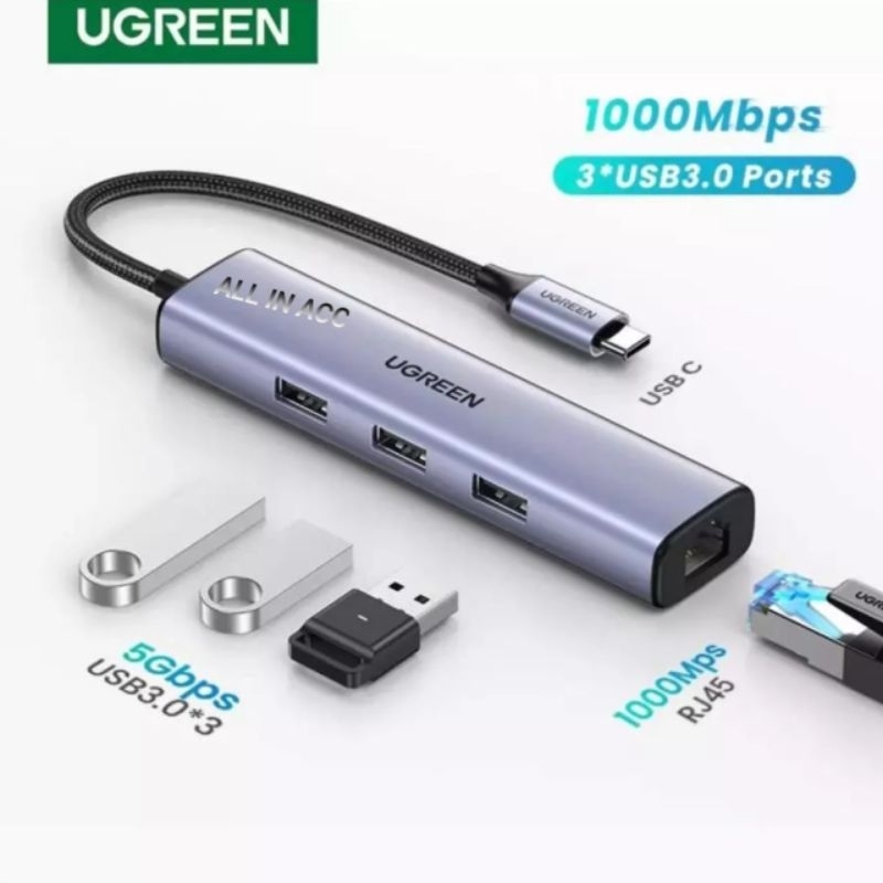 Jual UGREEN 10-IN-1 / 7-In-1 / 6-IN-1 / 5-IN-1 Usb-C Hub Multifuntion Adapter HDMI VGA LAN ...
