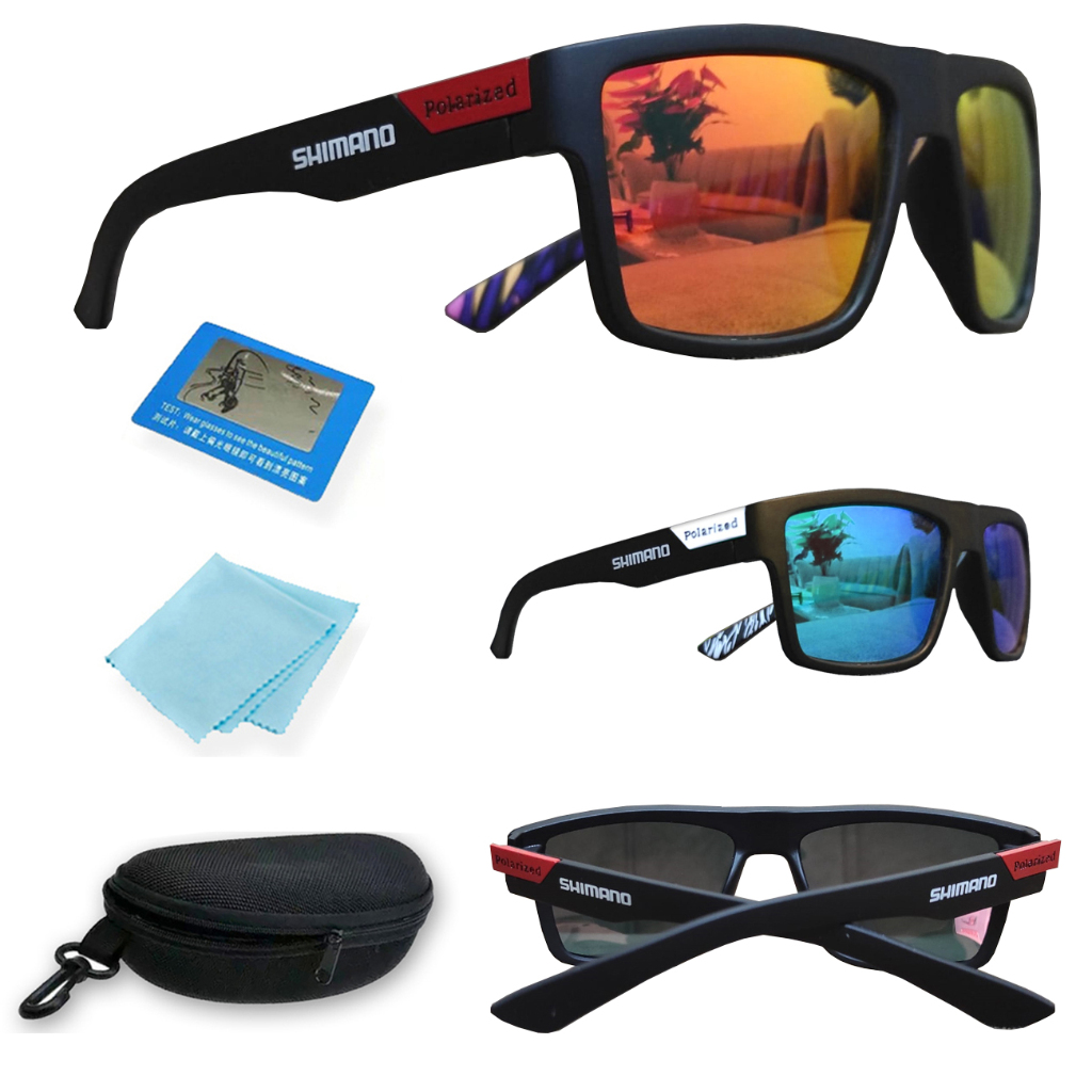 Jual Kacamata Shimano Polarized Pancing Sepeda Berburu Gowes Paser Panah Ikan dan Olahraga ...