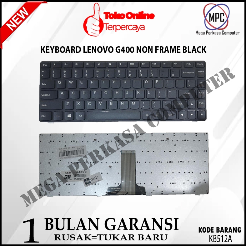 Jual Keyboard Laptop Len G400 G405 G490 G490AT Non Frame | Shopee Indonesia