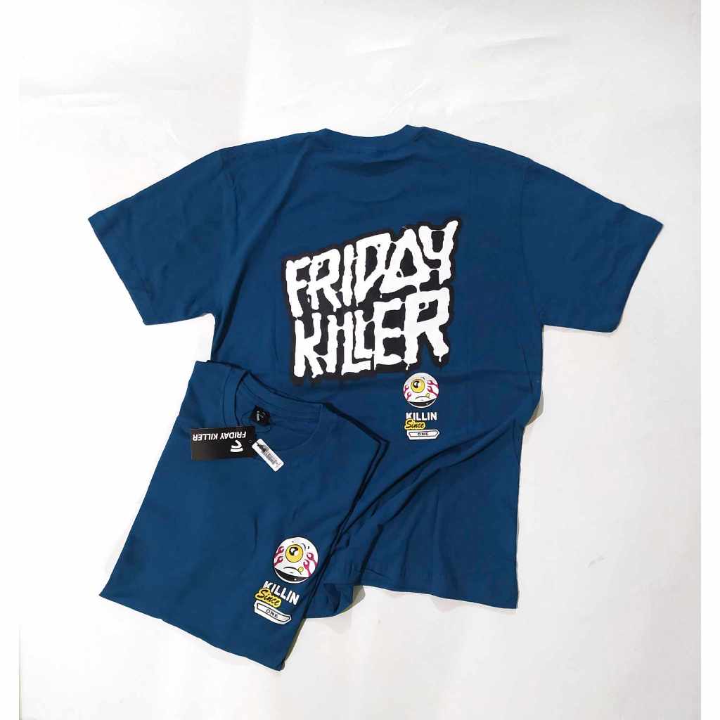 Jual FRIDAY KILLER Kaos Pria Wanita T-shit Distro Friday Killer ...