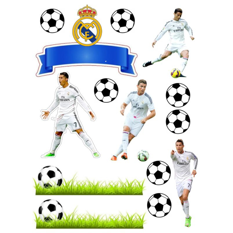 Jual Cetak Topper Cristiano Ronaldo | Shopee Indonesia