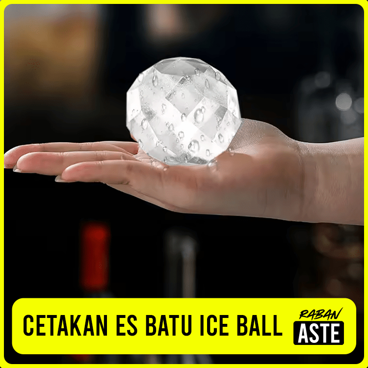 Jual Cetakan Es Batu Tempat Ice Ball Kristal Teh Whisky Crystal ...