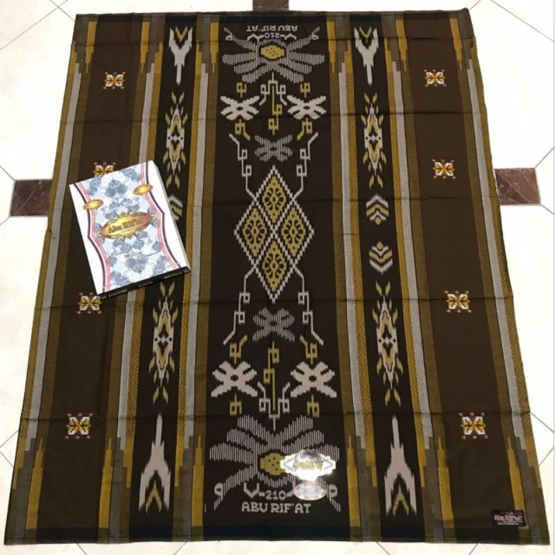 Jual sarung abu rifat songket motif bhs skt dam skt mix & skp | Shopee ...