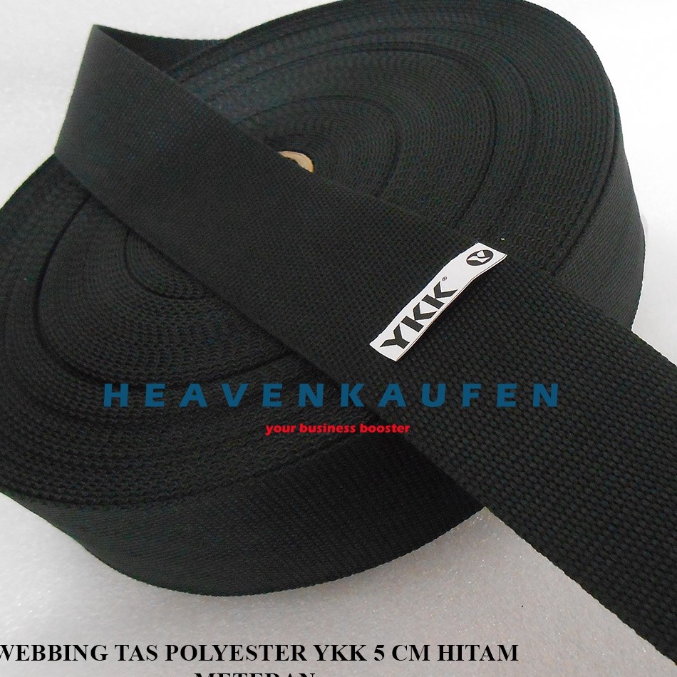 Jual Menghadirkan Kebebasan dalam Setiap Kemudi Webbing Tas YKK Lebar 5 ...
