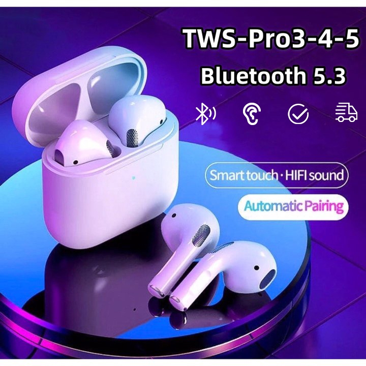 Jual TWS Earphone Bluetooth TWS Headset Bluetooth True Wireless ...