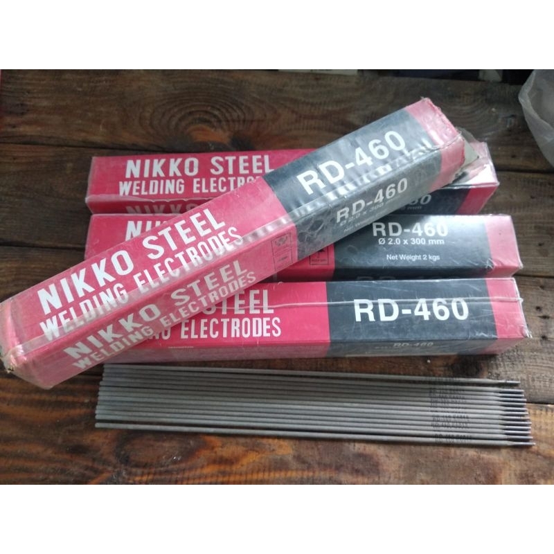 Jual Pakan Las, Welding Electrodes RD-460, 2.0 x 300 mm, NIKKO STEEL ...
