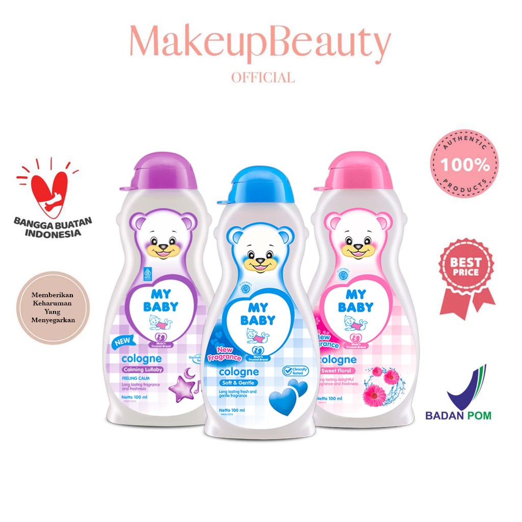 Jual MY BABY Cologne 100ml - Parfum minyak wangi bayi | Shopee Indonesia