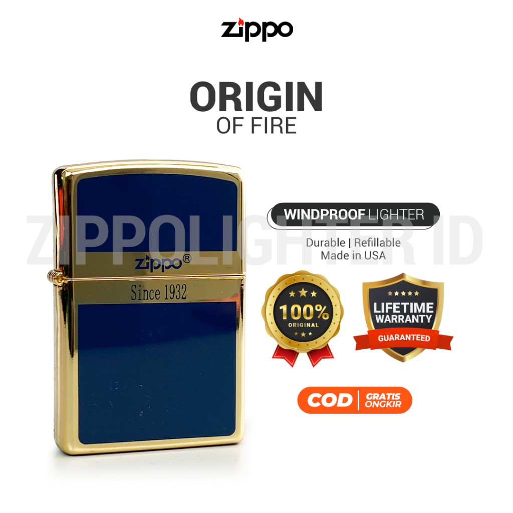 Jual Korek Api Zippo Origin of Fire | Shopee Indonesia