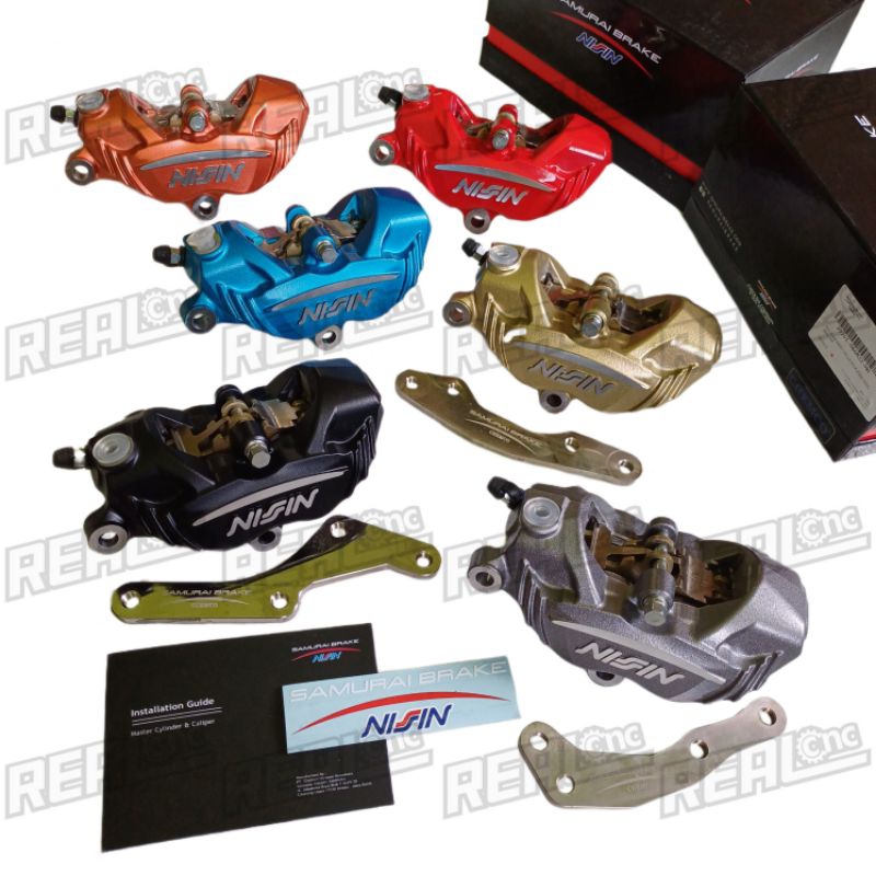Jual Kaliper Nissin Samurai Brake 4 Piston Vario, Beat, PCX, ADV | Shopee Indonesia