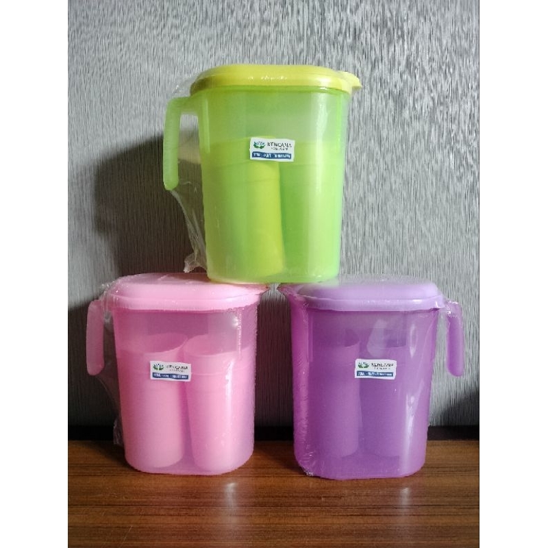 Jual Eskan / Water Jug Hauss Kencana Set Plastik 2,1 Liter | Shopee ...