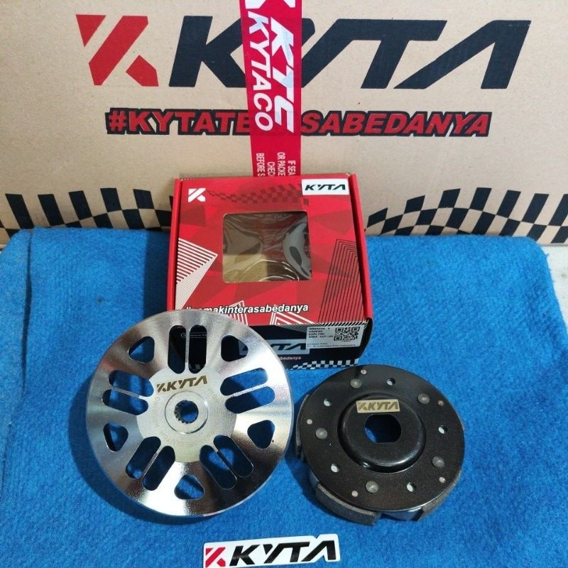 Jual mangkok n kampas kopling set ktc kytaco logo baru K KYTA for xmax ...
