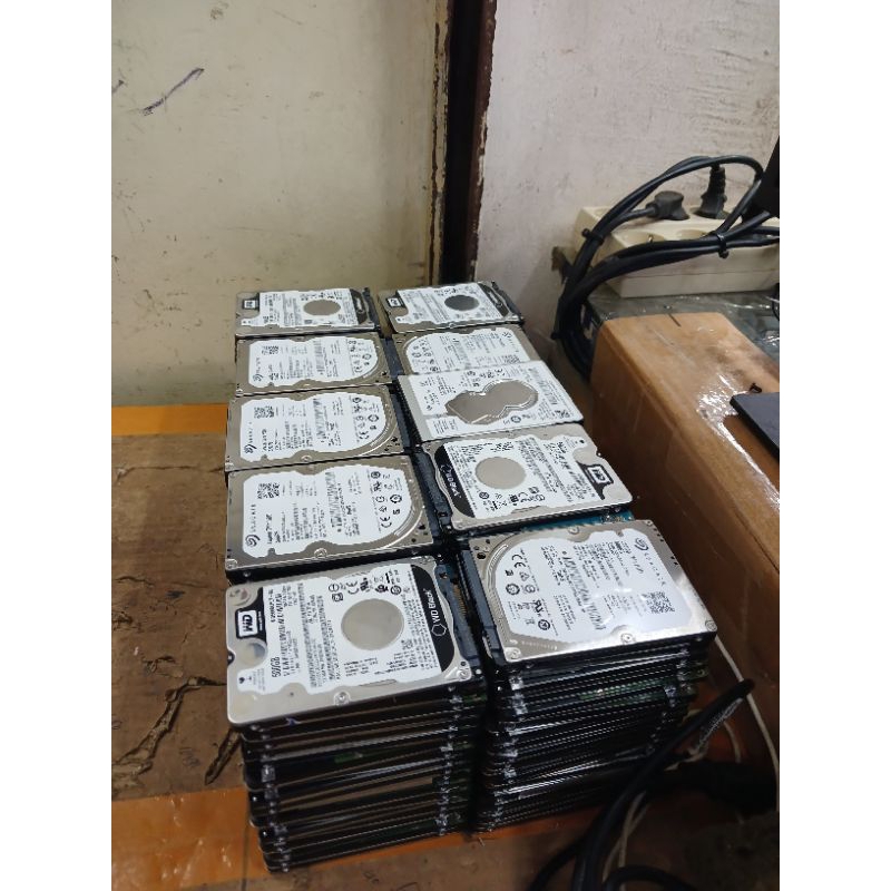 Jual obral murah hardisk laptop/slim merek campur sentinel 100% ...