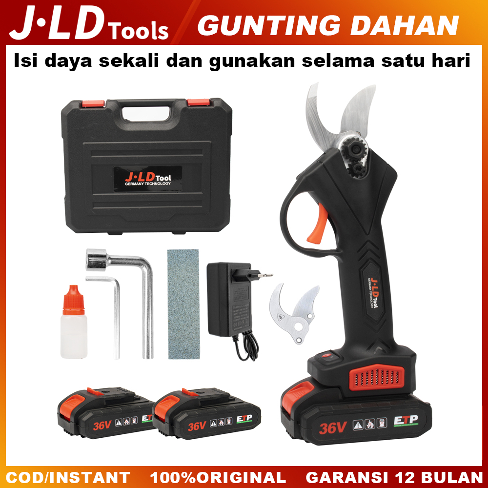 Jual JLD 36VF Gunting Dahan Listrik Brushless Gunting Alat Potong Dahan Listrik Pruning Shear ...