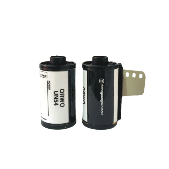 Jual Roll Film Kamera Analog 35mm ORWO UN54 Black and White BW Film ...