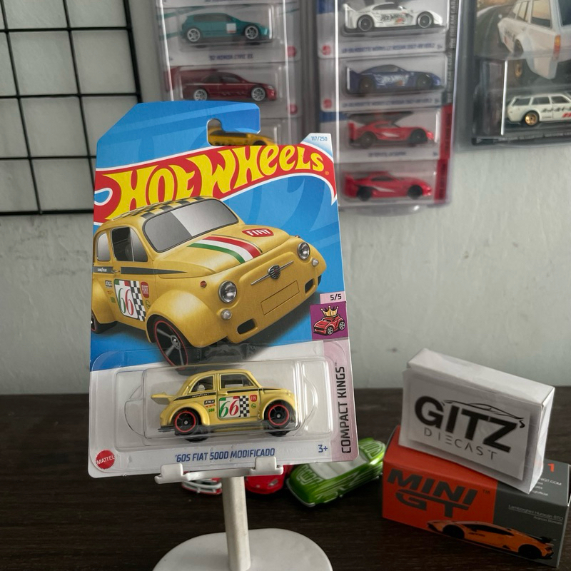 Jual Hot Wheels '60S Fiat 5000 Modificado - Regular Card | Shopee Indonesia
