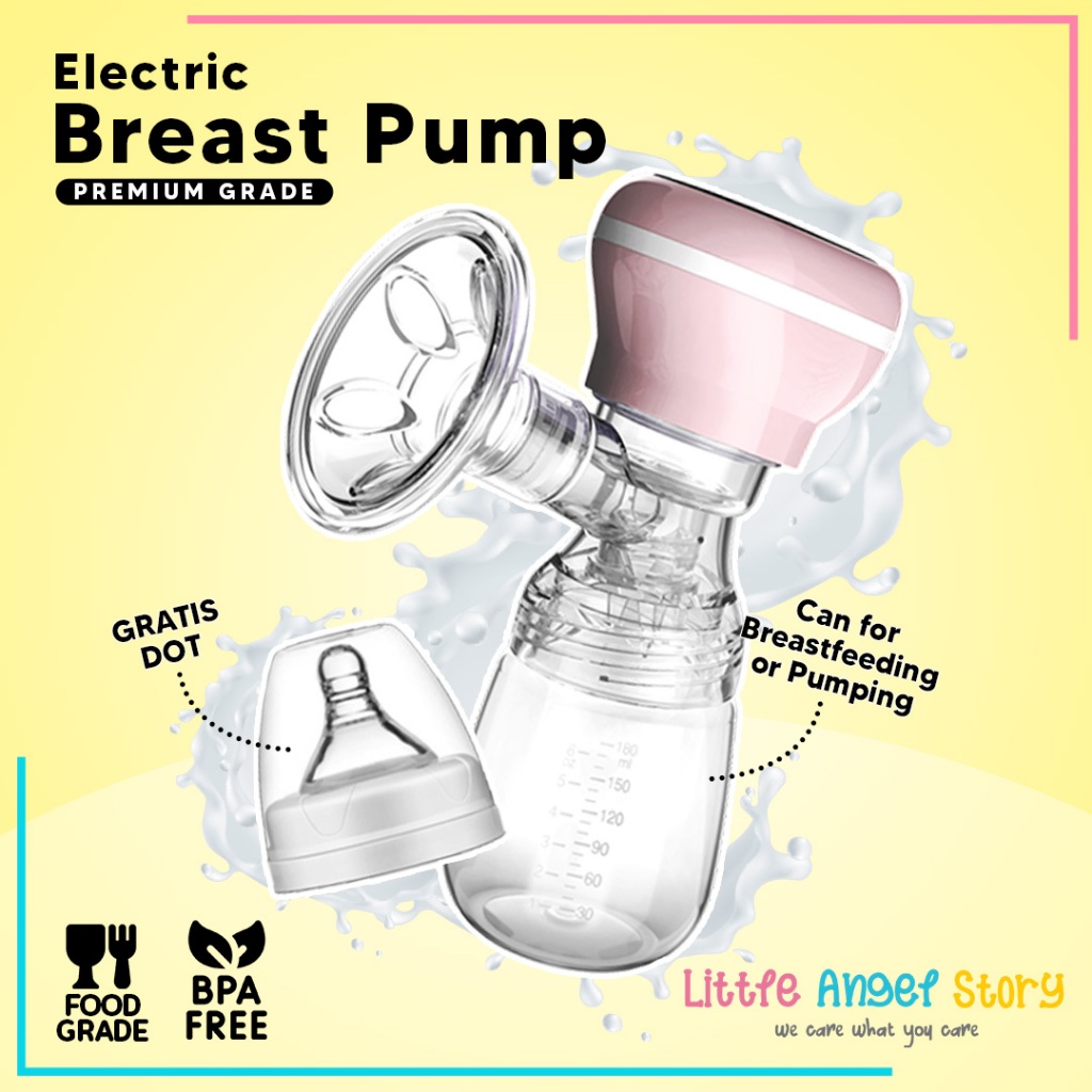 Jual POMPA ASI ELEKTRIK Tanpa Kabel BREAST PUMP ELECTRIC Otomatis ...