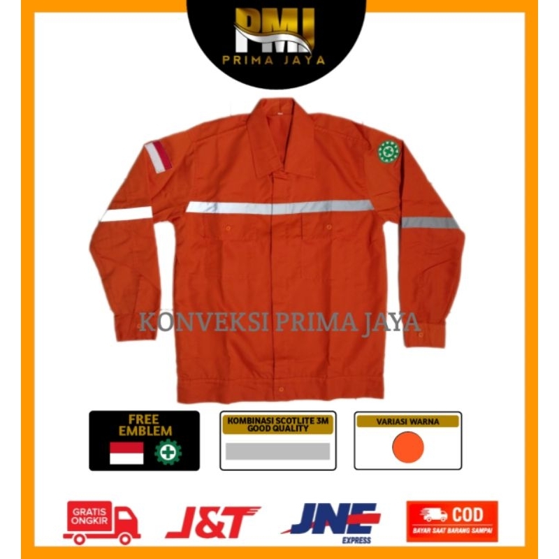 Jual KEMEJA PROYEK SAFETY FIRST MODEL TERBARU BAHAN DRILL | Shopee ...
