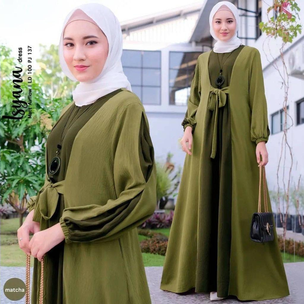 Jual Gmis Long Dres Maxi Wanita Dewasa Terbaru 2024 Pakean Cwek Dreas ...
