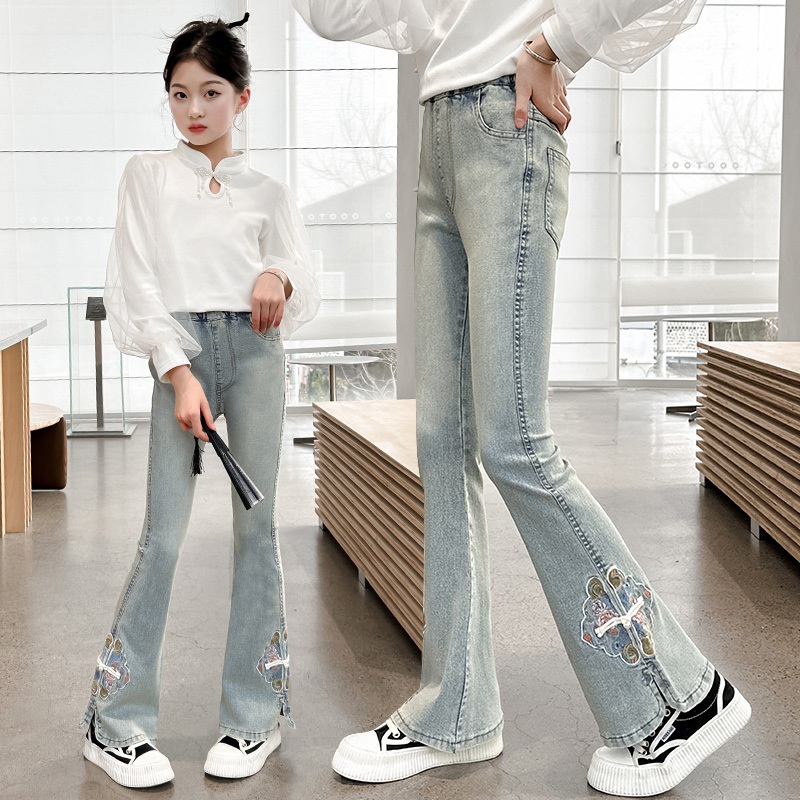 Jual Lisyagirl - Celana Jeans Panjang Anak Perempuan Highwaist BootCut ... Jual Lisyagirl - Celana Jeans Panjang Anak Perempuan Highwaist BootCut ...