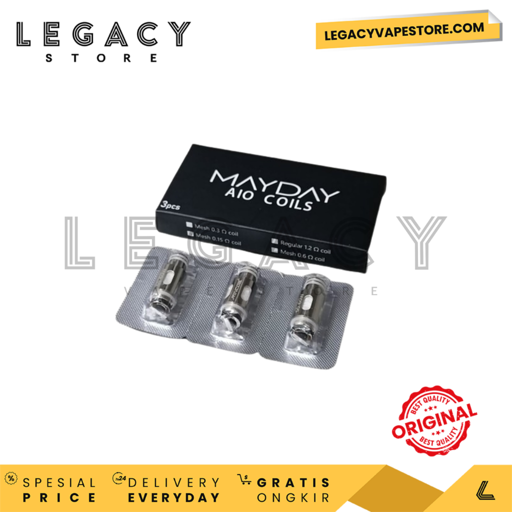 Jual COIL MAYDAY AIO ORIGINAL BY RINCOE | Shopee Indonesia