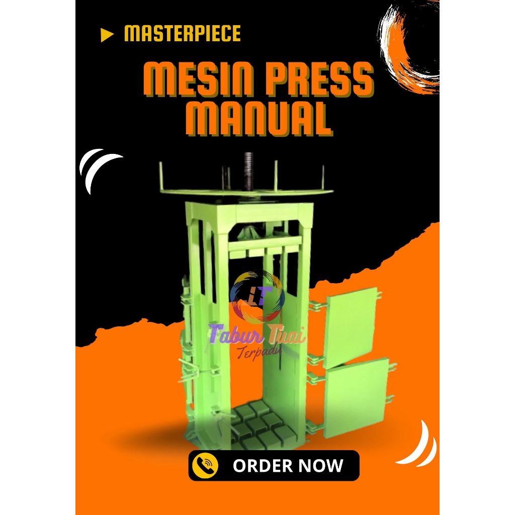 Jual Mesin Pres Kardus Manual / Mesin Press Kaleng / Mesin Press ...
