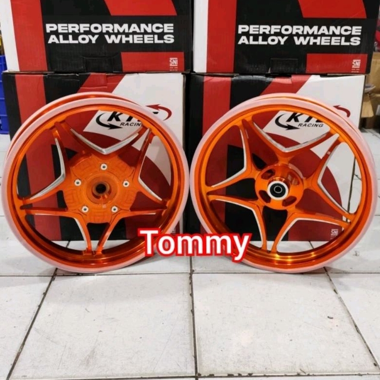 Jual Velg KTC Racing ARES Bintang Vario 110 125 150 160 Beat Scoopy Spacy Genio lebar 185/215-14 ...