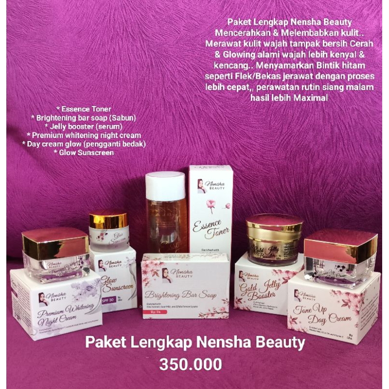 Jual Paket Lengkap Nensha Beauty | Shopee Indonesia