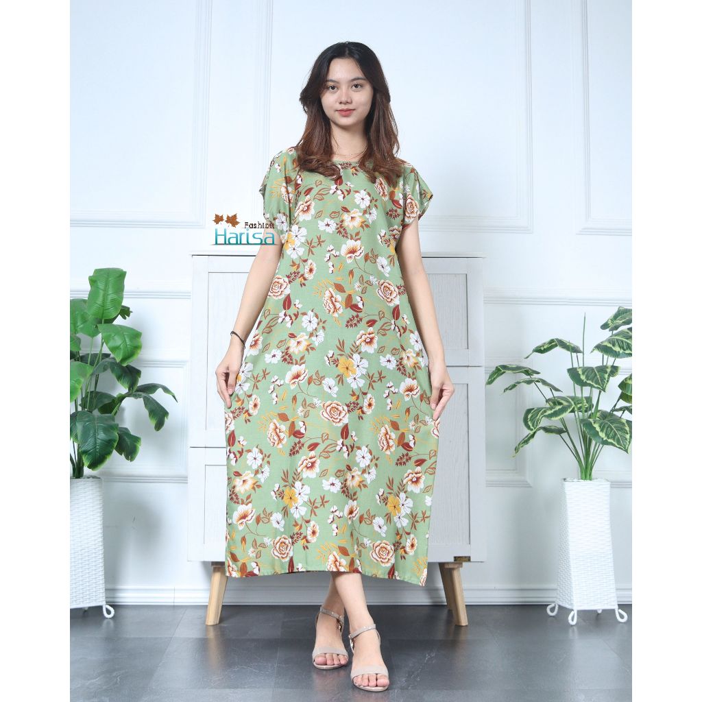 Jual Daster Long Dress Virale All Size Bahan Rayon Premium | Shopee ...