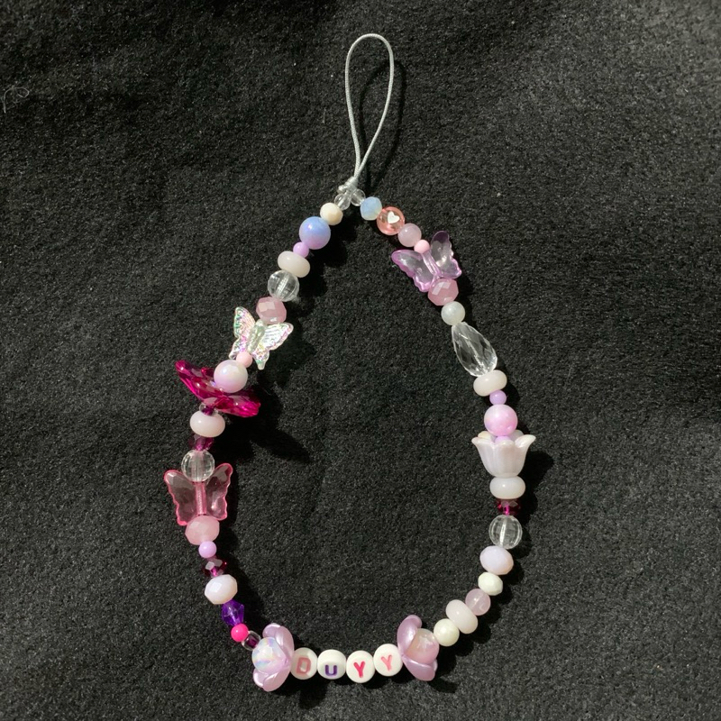 Jual Butterfly Strap Phone Manik | Shopee Indonesia