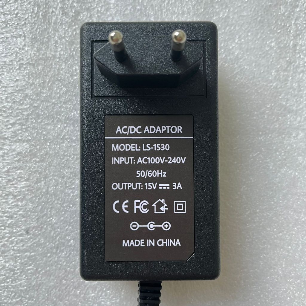 Jual AC/DC ADAPTOR 15V 3A MODEL: LS-1530 | Shopee Indonesia