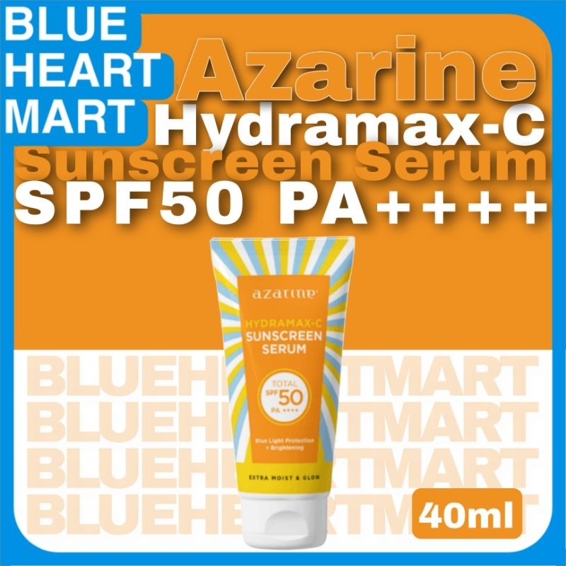 Jual Azarine Hydramax-C Sunscreen Serum SPF50 PA++++ 40ml | Shopee ...