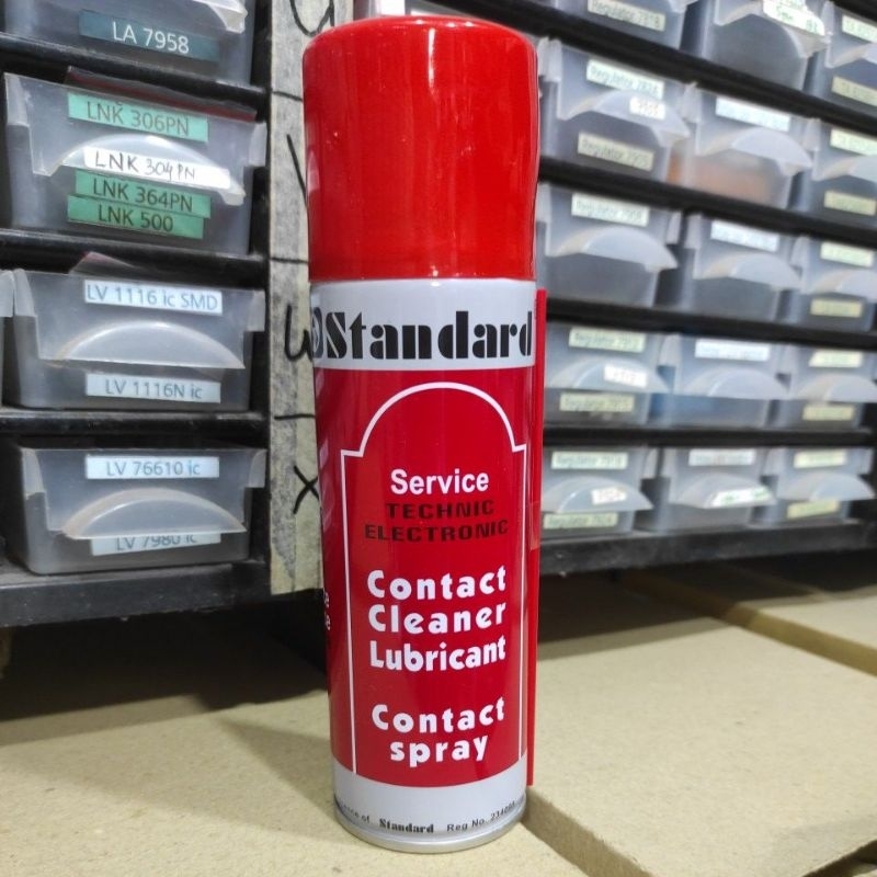 Jual Contact Cleaner Lubricant Standard Contact Spray Elektronic ...