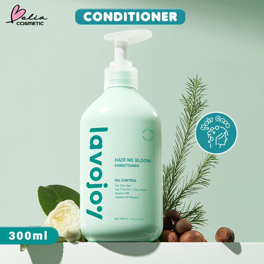 Jual BELIA LAVOJOY Hair We Bloom Series | Shampoo 300 ml | Conditioner 300 ml | Oil Control For ...
