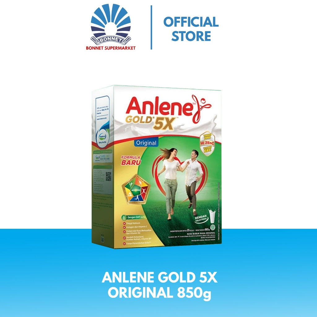 Jual Anlene Gold 5X Original 850g 9415007001829 | Shopee Indonesia