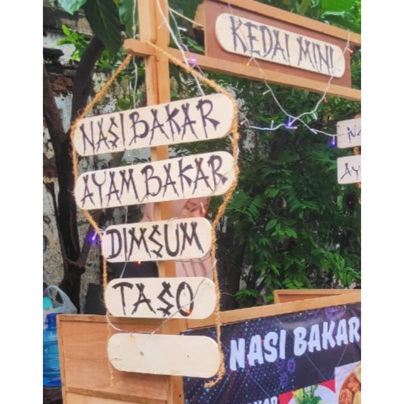Jual Menu jualan, Menu Kayu | Shopee Indonesia