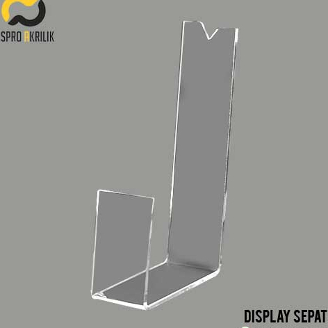 Jual Display sepatu / tempat sepatu / akrilik tempat sepatu DS 001 ...
